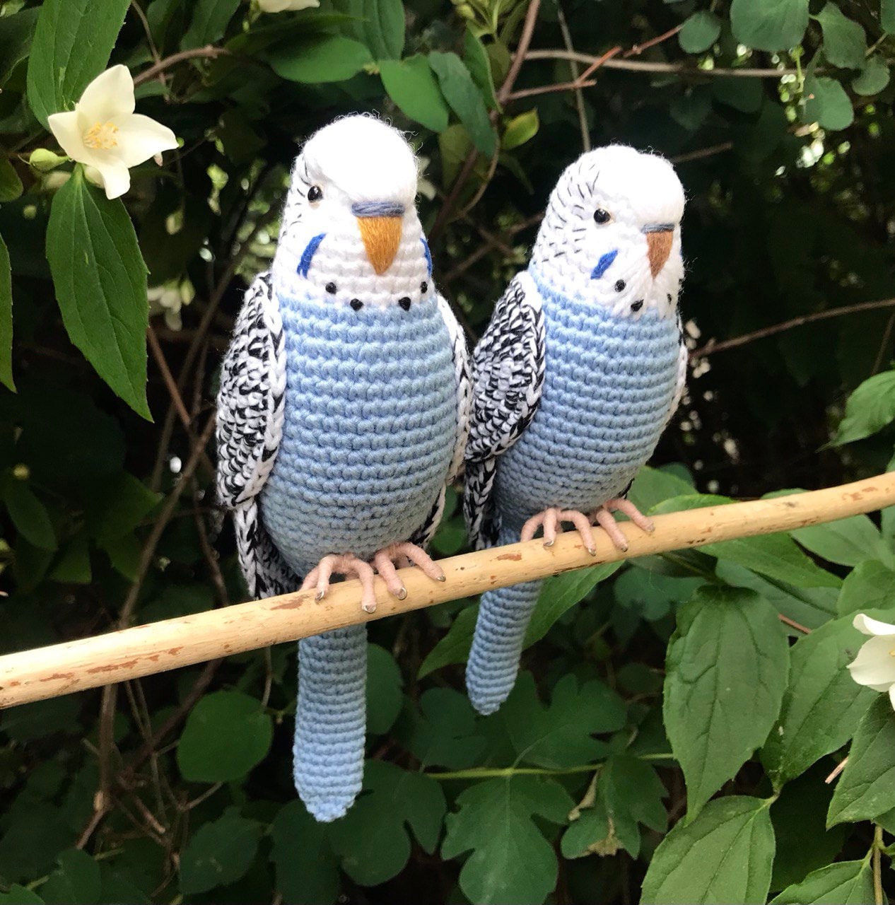 Blue White Budgie Stuffed Animal Realistic Parakeet Plush - Etsy UK