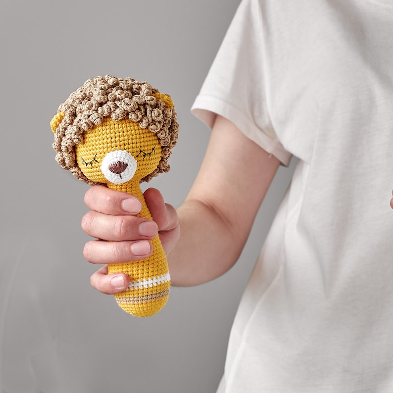 Set of 4 Crochet Rattle Patterns Amigurumi Pattern Newborn - Etsy