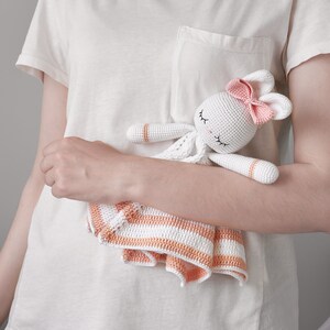 Bunny Lovey Crochet DIY Kit Pattern Book and Materials - Etsy