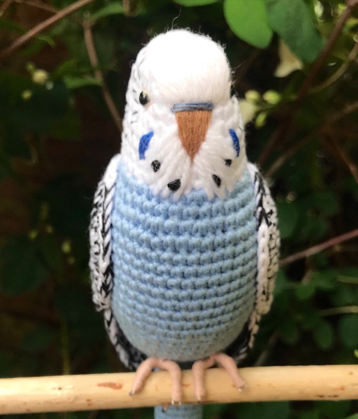 Blue White Budgie Stuffed Animal Realistic Parakeet Plush - Etsy UK