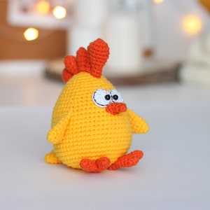 Chick Amigurumi Pattern Crochet Funny Chick Pdf English Scheme - Etsy