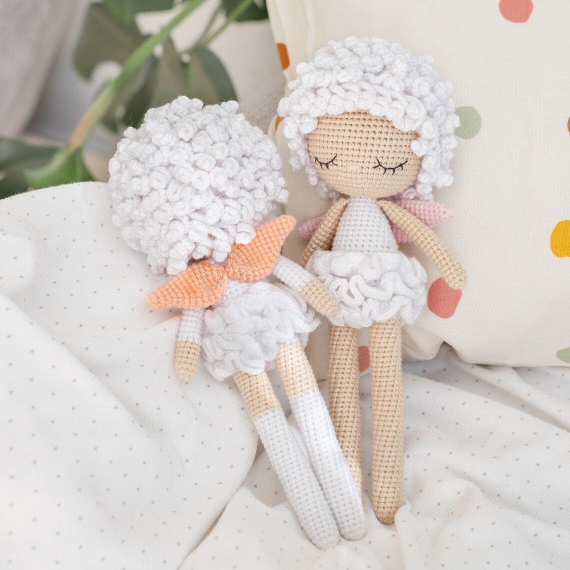 Angel Crochet Pattern Amigurumi Little Angel Doll Pattern Angel Doll ...