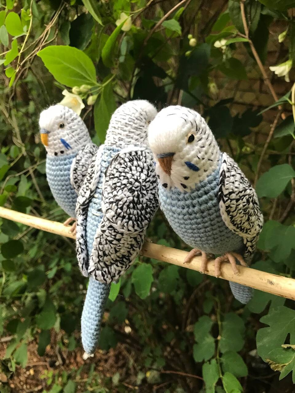 Blue White Budgie Stuffed Animal Realistic Parakeet Plush - Etsy UK