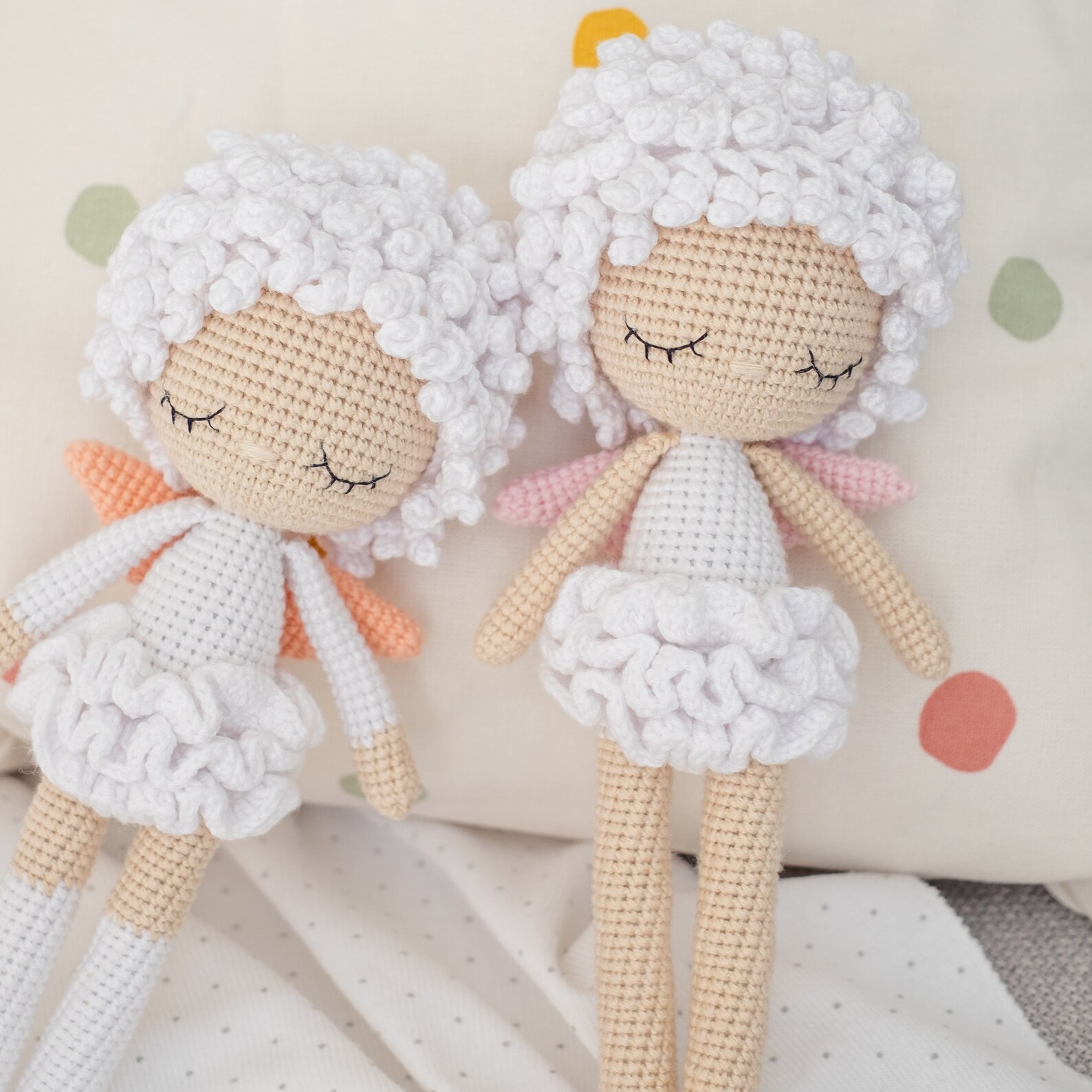 Angel Crochet Pattern Amigurumi Little Angel Doll Pattern Angel Doll ...
