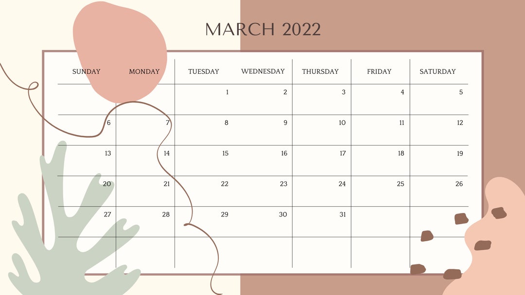 2023 Monthly Planner Printable, A4 Size,12 Month Organiser ...