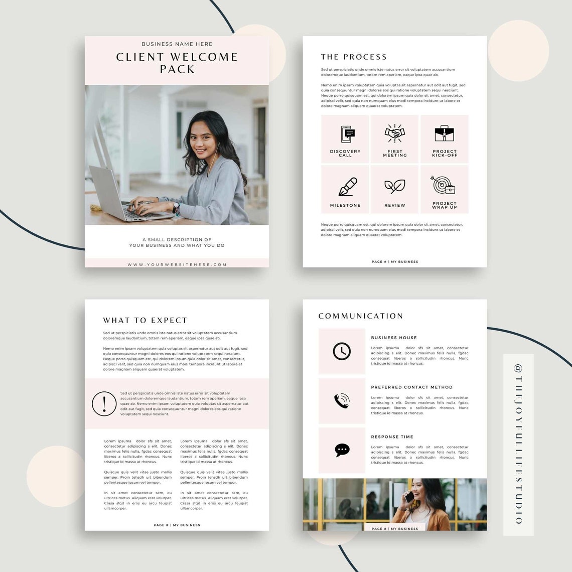 Client Welcome Packet Template Virtual Assistant Welcome - Etsy