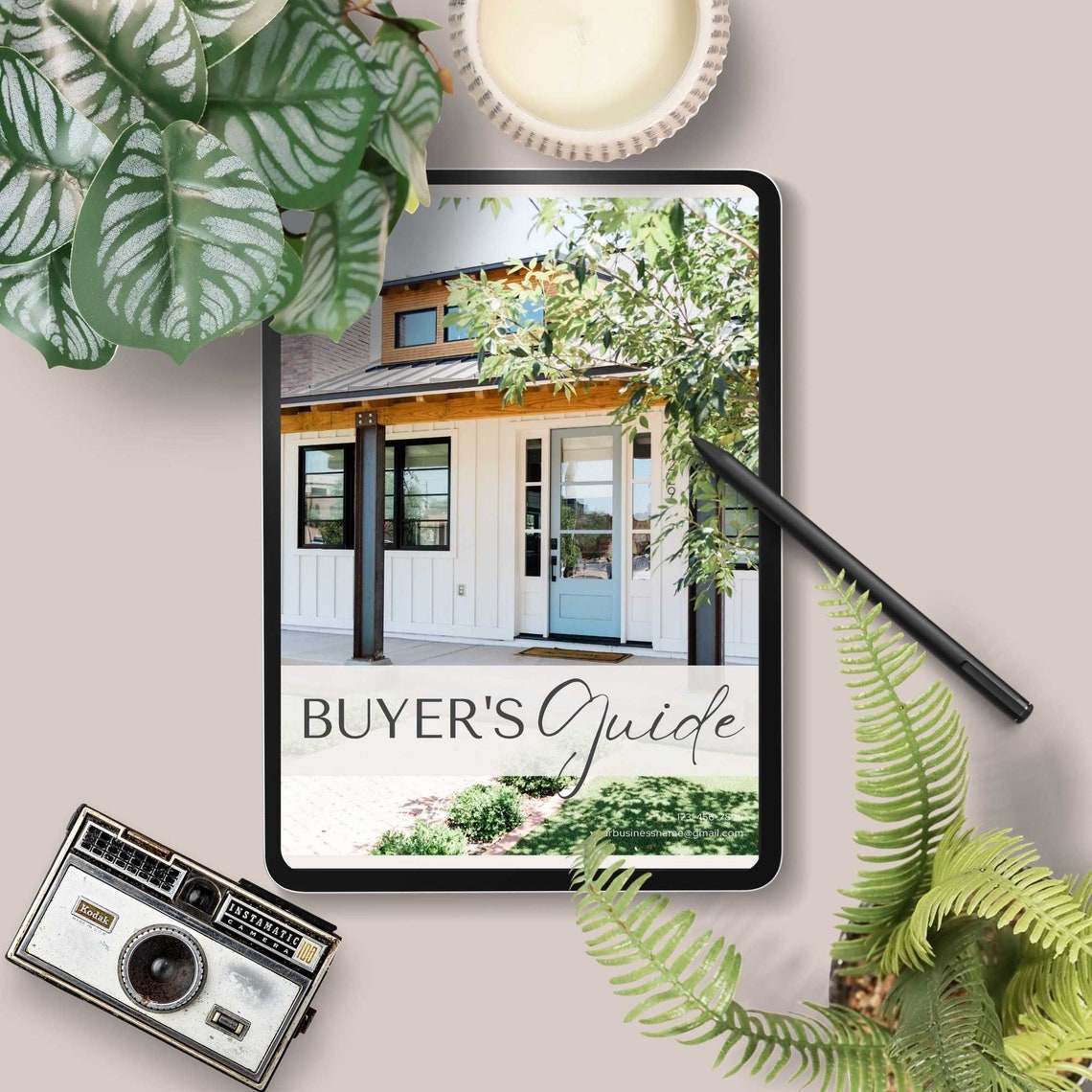 Real Estate Agent Buyers Guide Template, Canva Template, Realtors, Real Estate Marketing ...