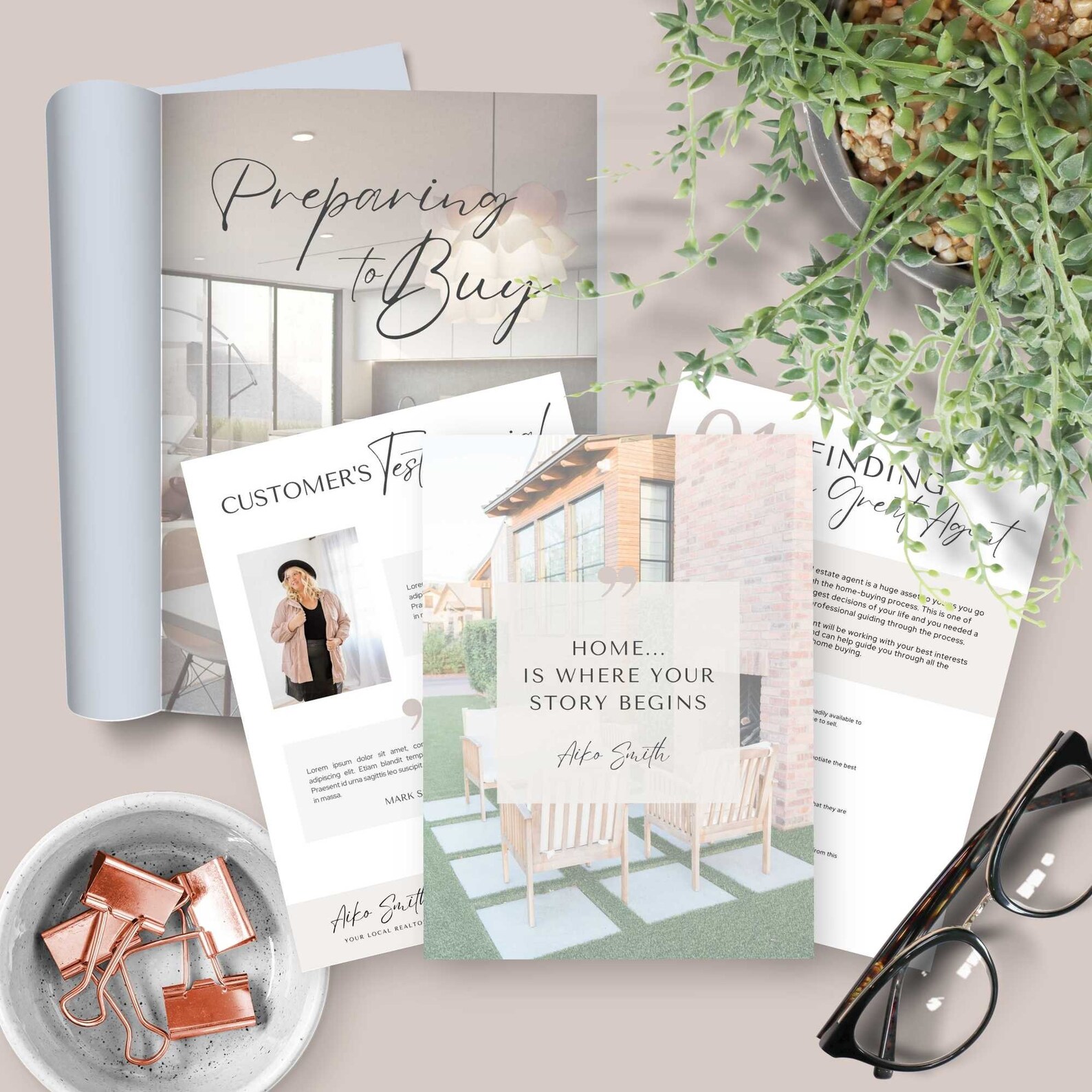 Real Estate Agent Buyers Guide Template, Canva Template, Realtors, Real ...