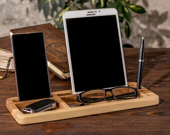 Wooden Ipad Stand - Etsy