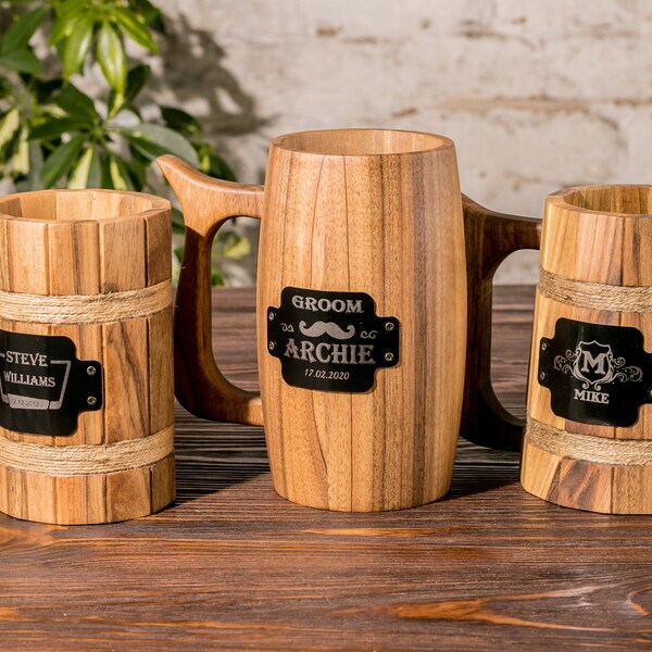 Wooden Mug - Etsy
