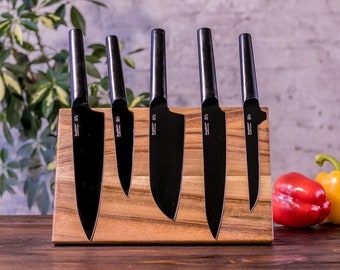 Wood Knife Rack - Etsy
