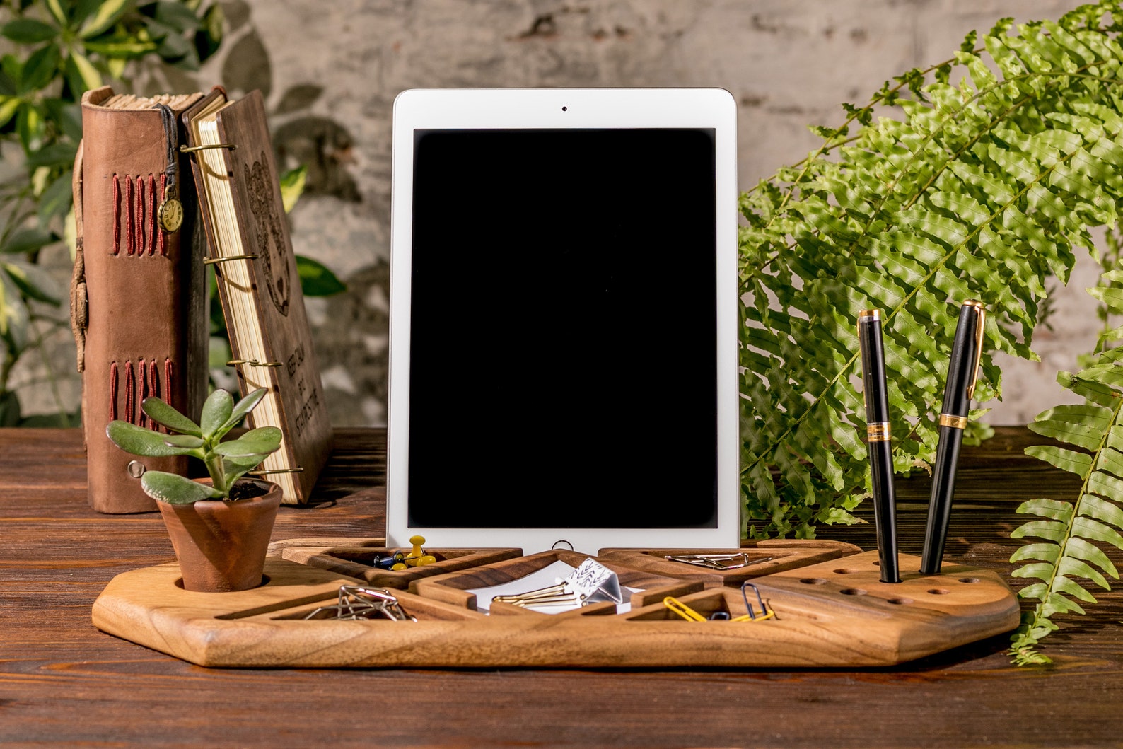 Mens Docking Wooden Gift Stand Holder Charging Station Desktop - Etsy