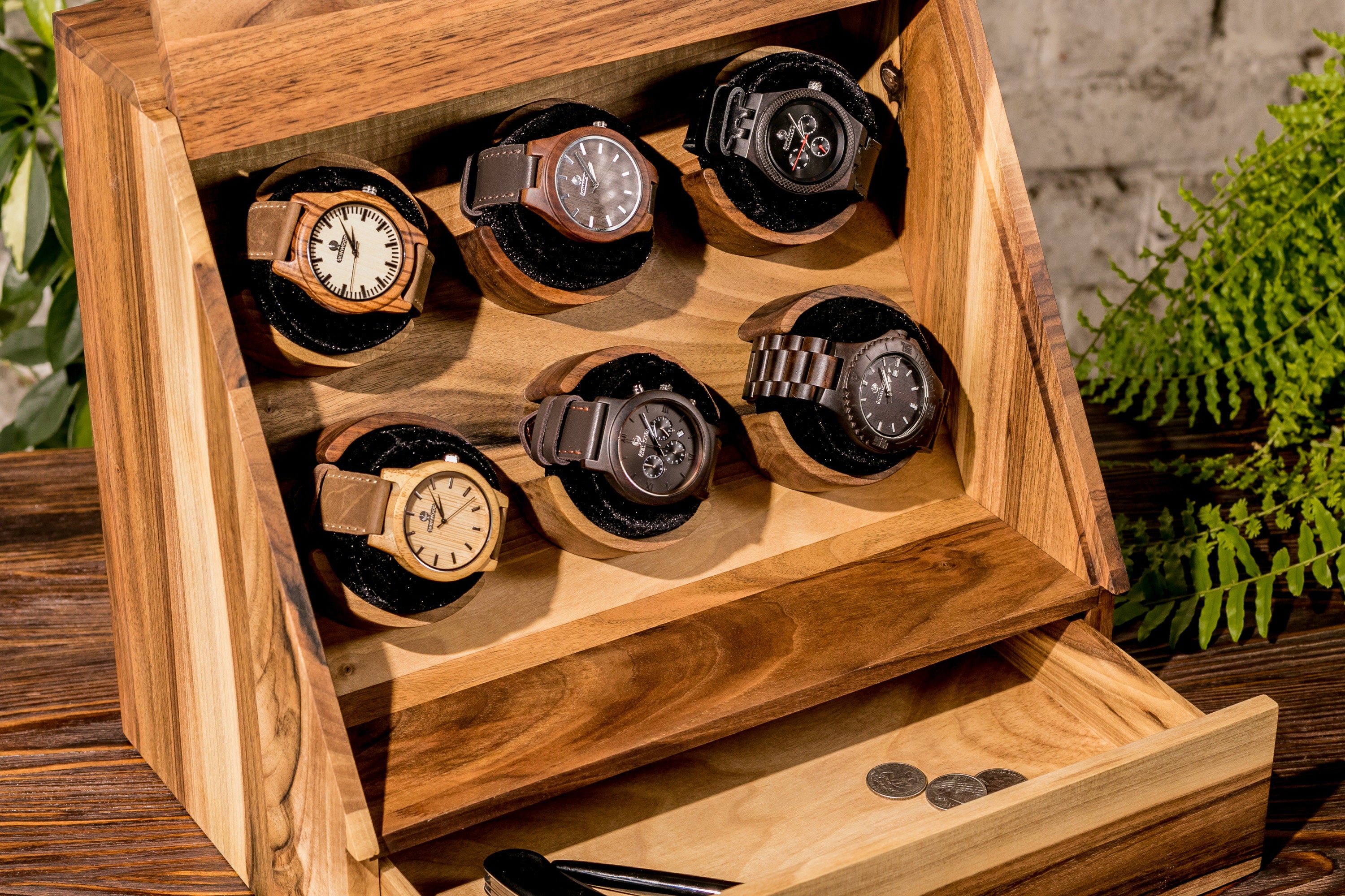 Custom Watch Box For Mens Watch Box Wood Watch Box Men | Etsy