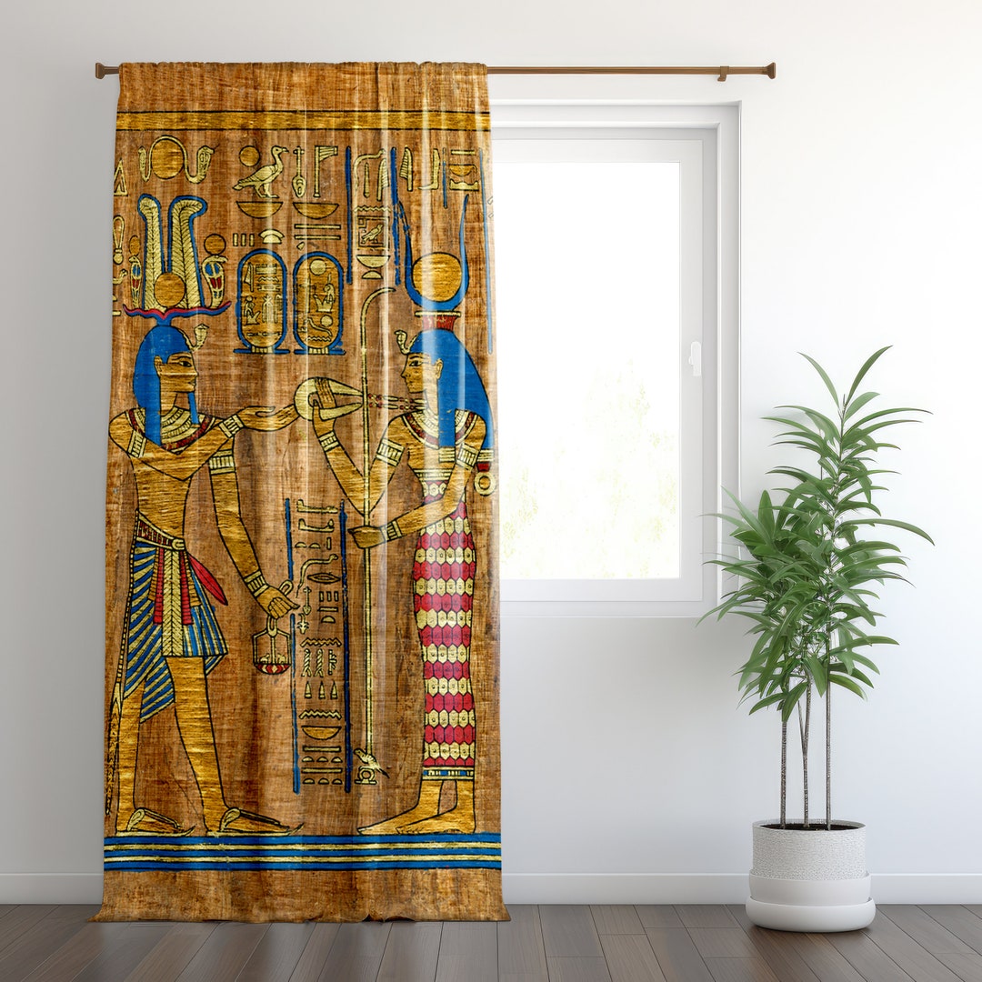 Egyptian Curtains, Modern Curtains for Living Room, Craft Curtains ...