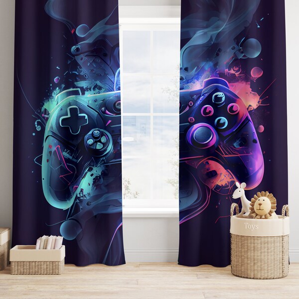 Gamer Curtains - Etsy