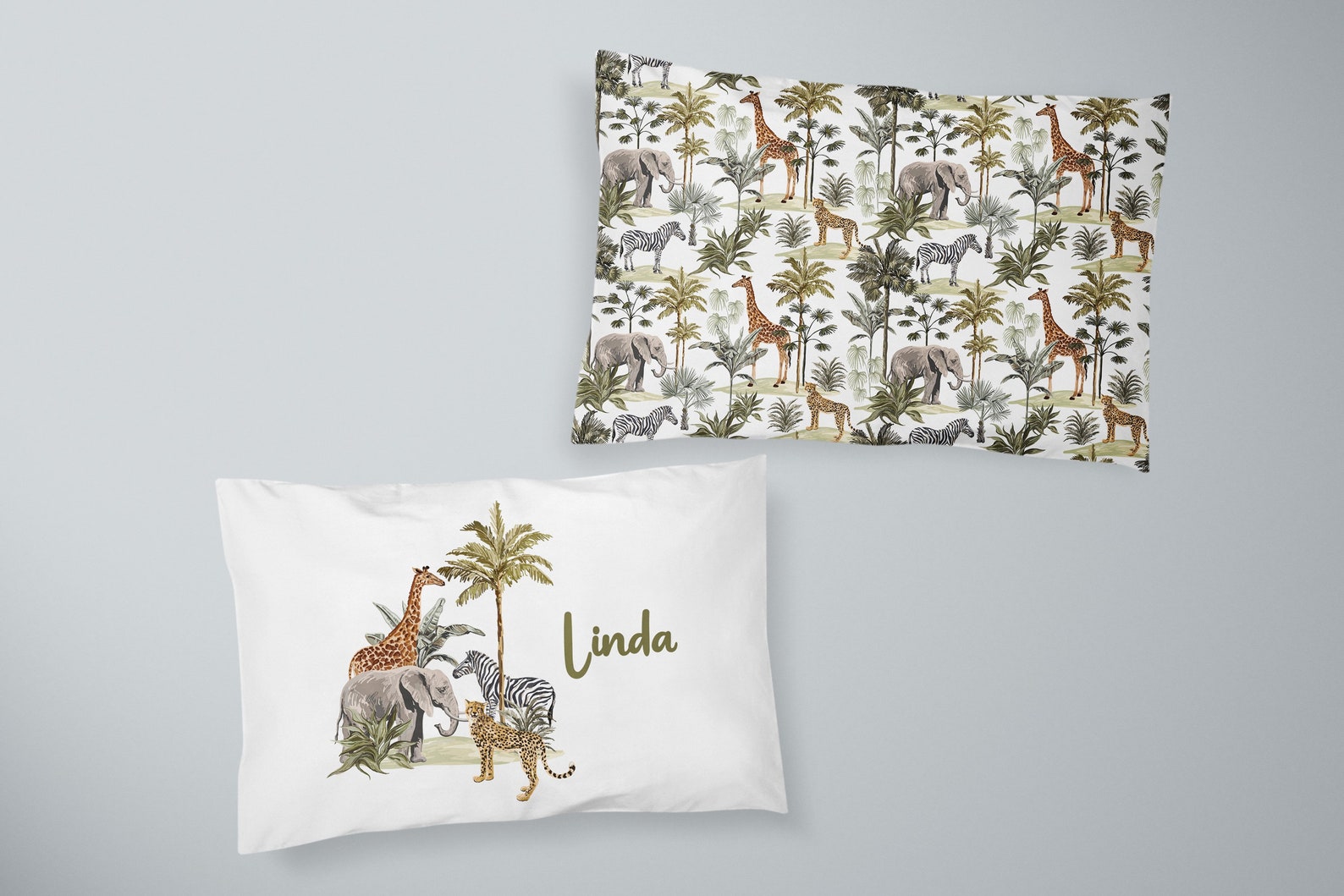 Safari Bedding, Custom Bedding Set, Duvet Cover, Nursery Bedding Set ...