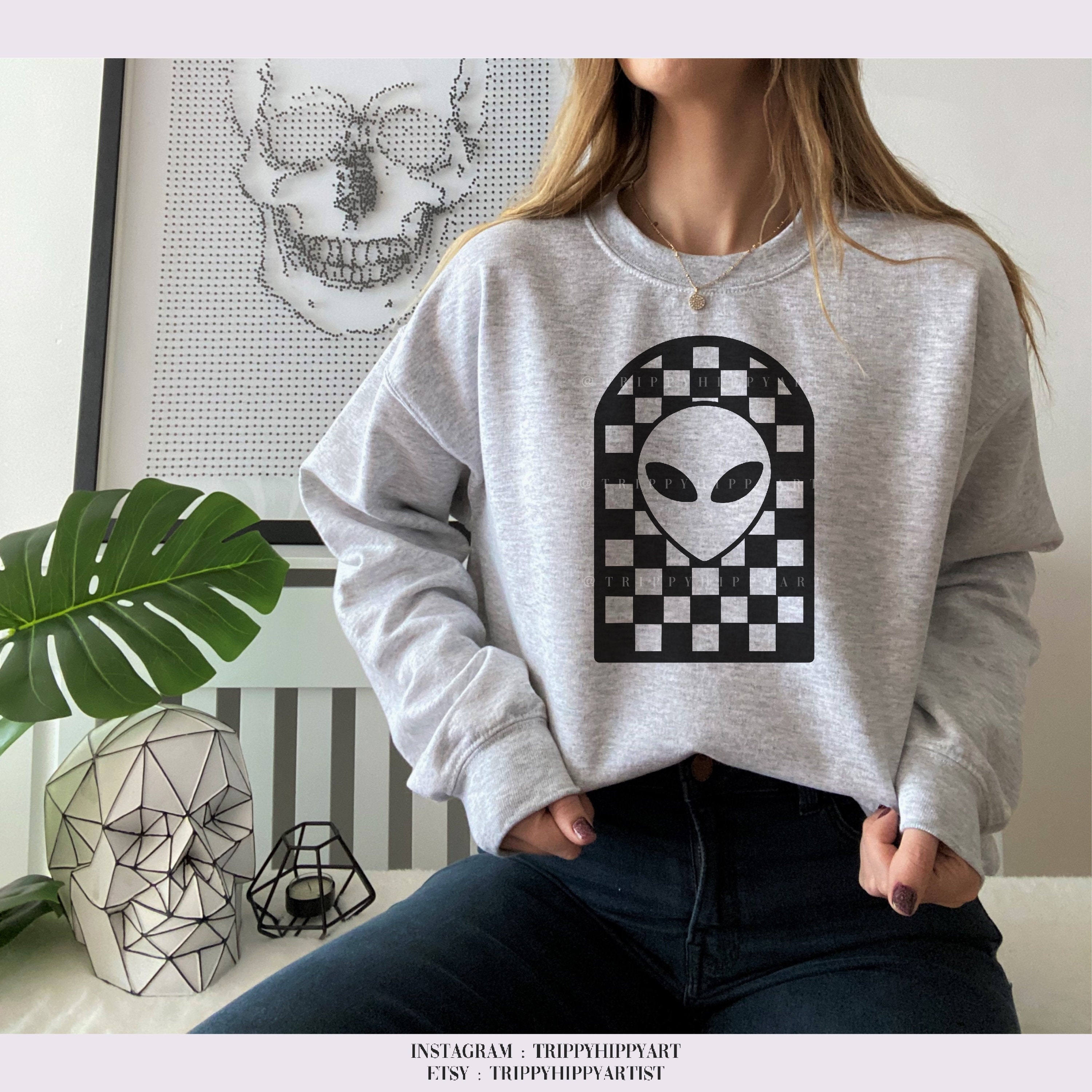 Alien Portal SVG PNG Trippy - Etsy