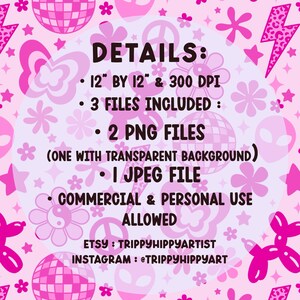 Preppy Seamless Pattern File for Sublimation • Pink Cute Aesthetic - Etsy