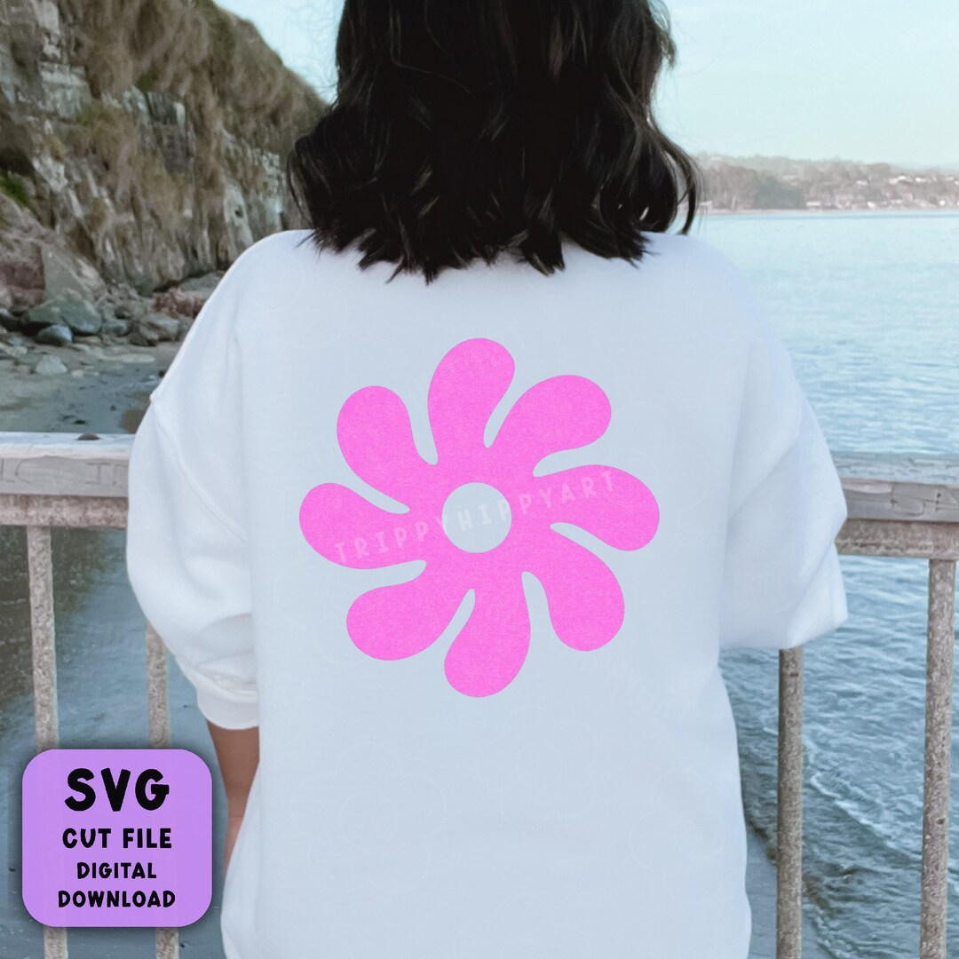 Warped Flower SVG + PNG File | Trippy • Groovy - Etsy