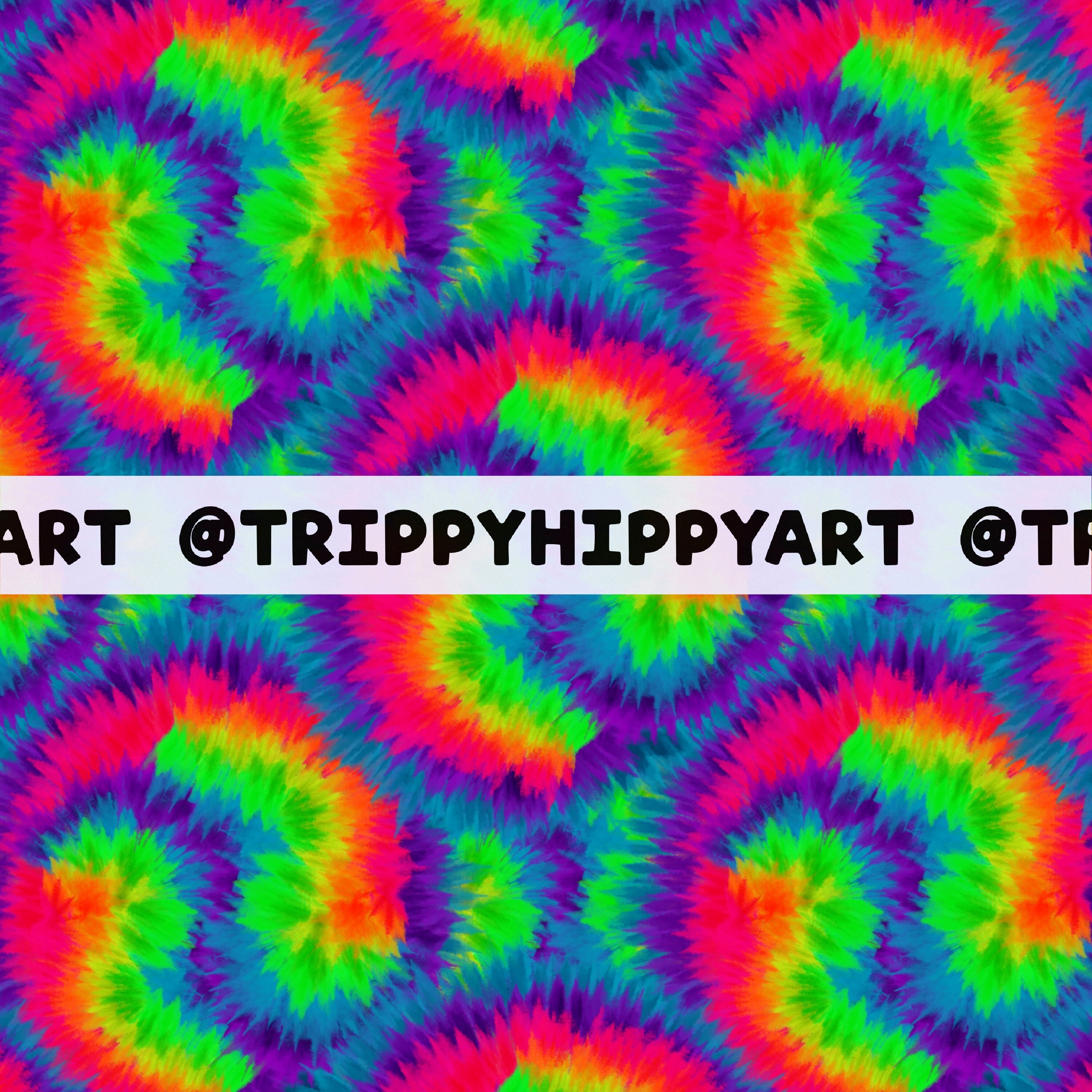 Trippy Tie Dye Background