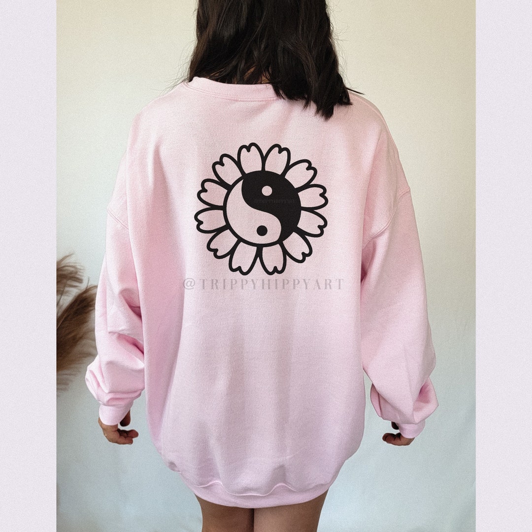 Yin N Yang SVG PNG Cut File Flower - Etsy