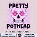 Pretty Pothead PNG for Sublimation Stoner Skull Design - Etsy