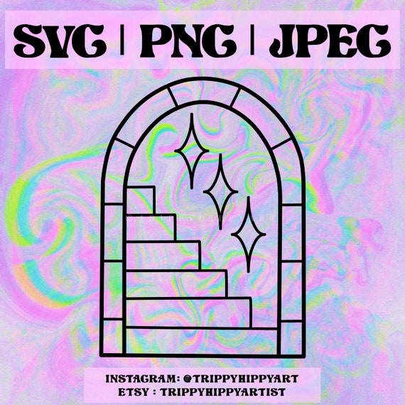 Sparkle Portal SVG - Etsy