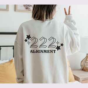 222 Angel Numbers SVG PNG Alignment - Etsy