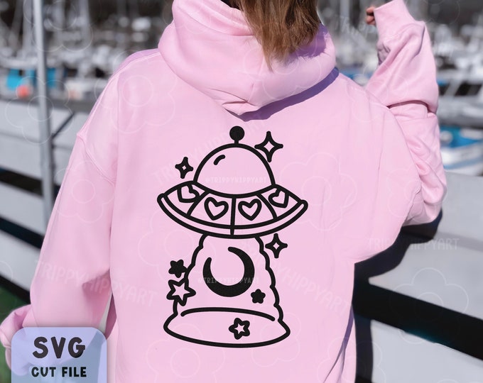 Alien Mushroom Trippy / SVG, PNG, JPG / Hippy / Zen Meditation / Cute ...