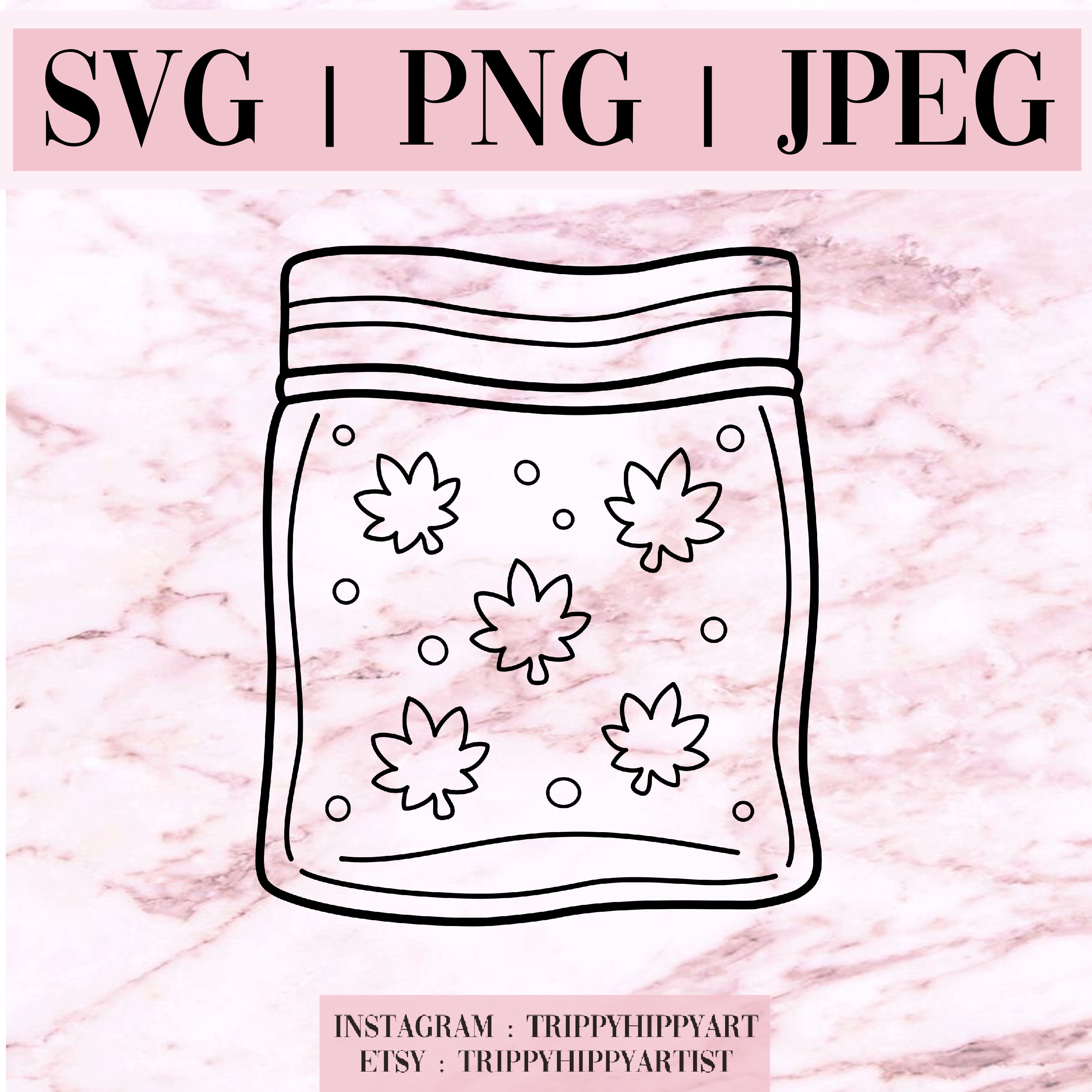 Bud Bag SVG | PNG | JPG | - Etsy