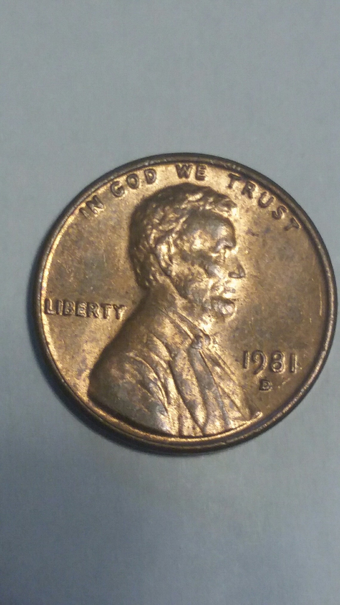 1981 D mint very rare US Penny | Etsy