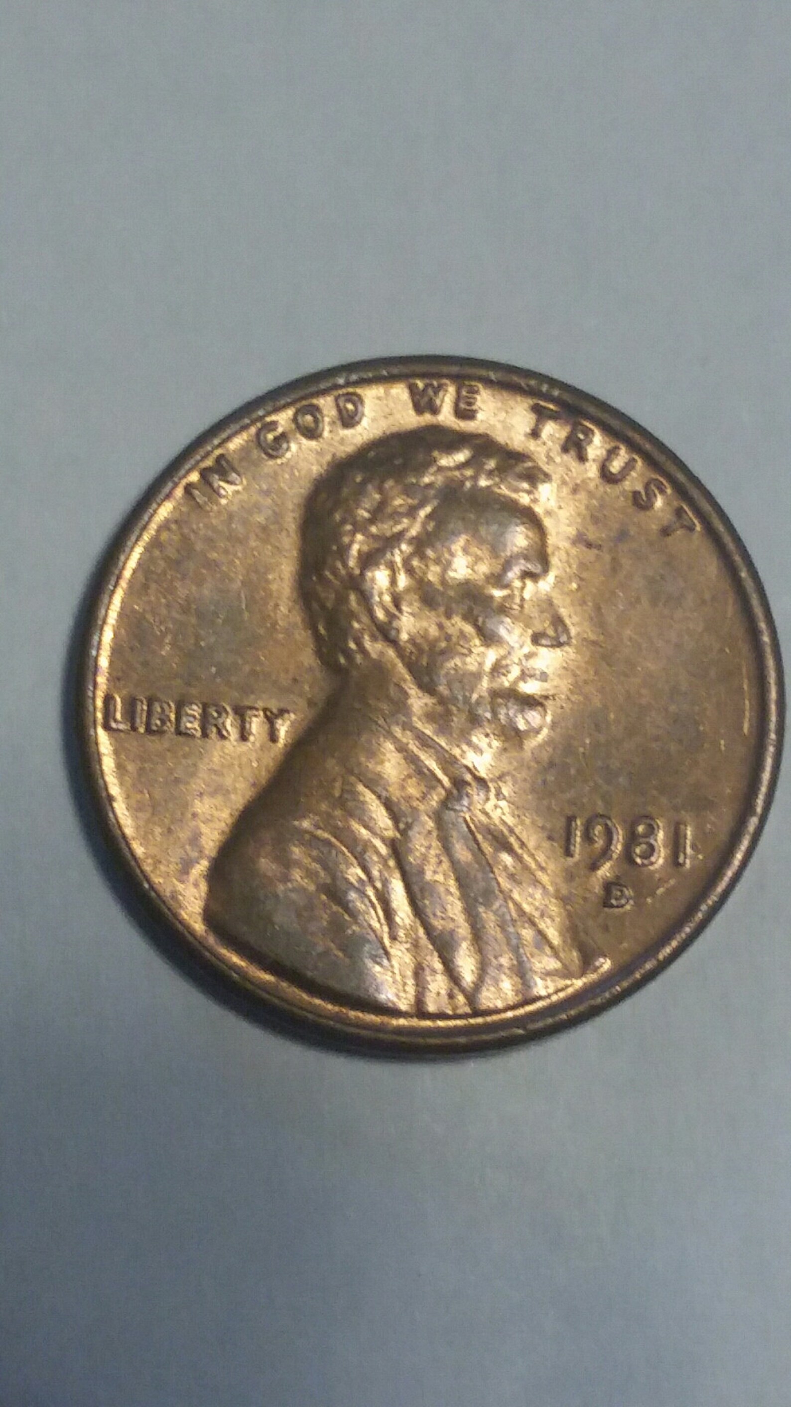 1981 D mint very rare US Penny | Etsy