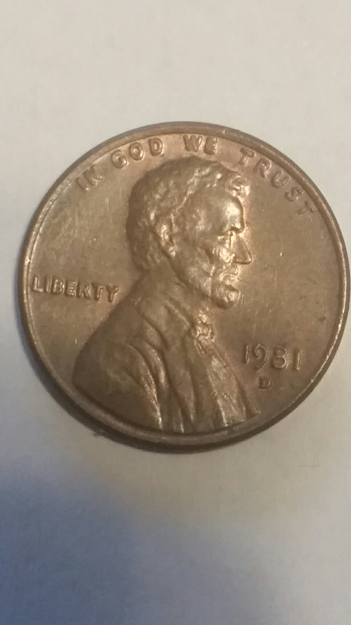 1981 D Mint Very Rare US Penny - Etsy