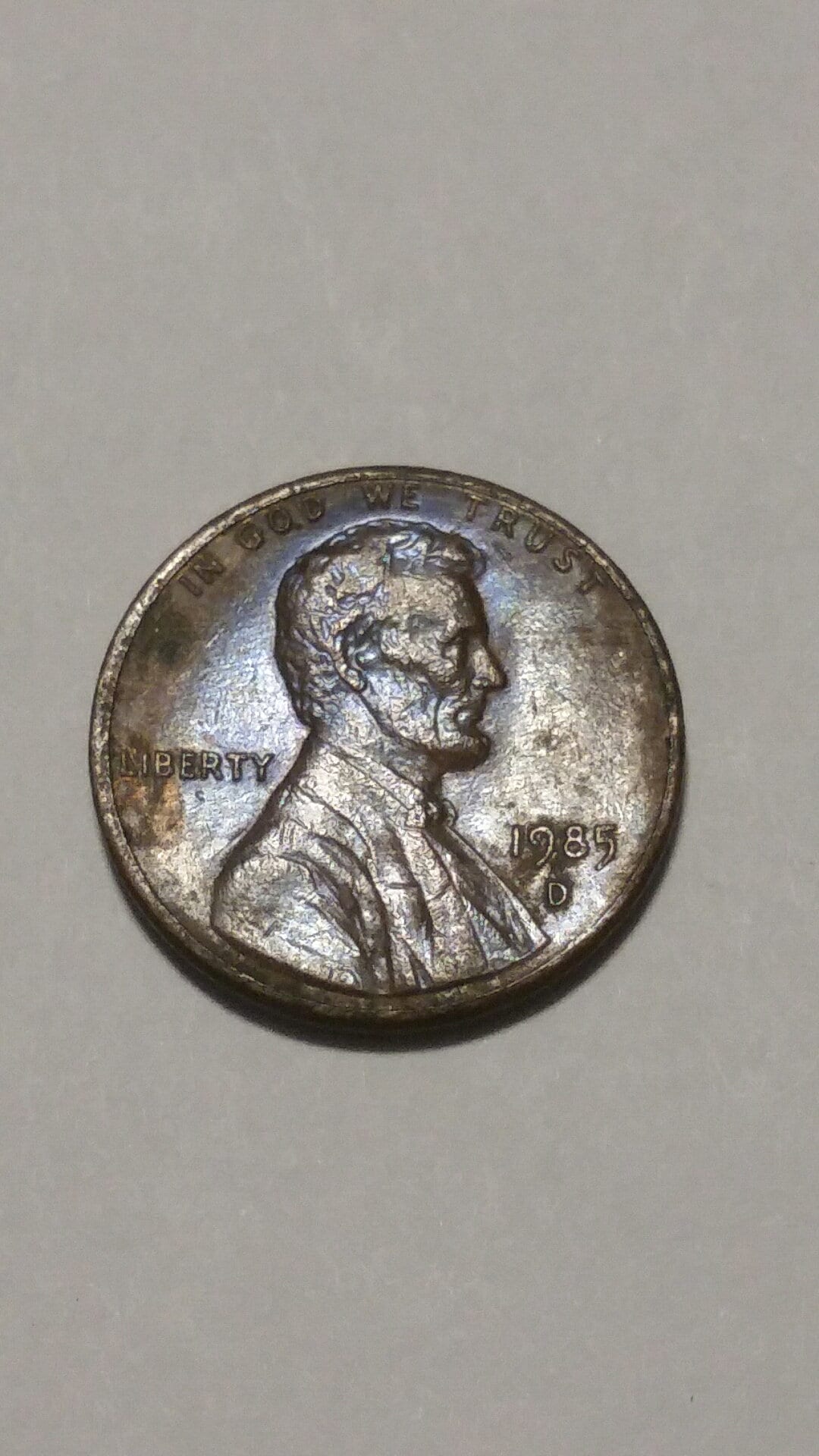 1985 D mint rare US penny | Etsy