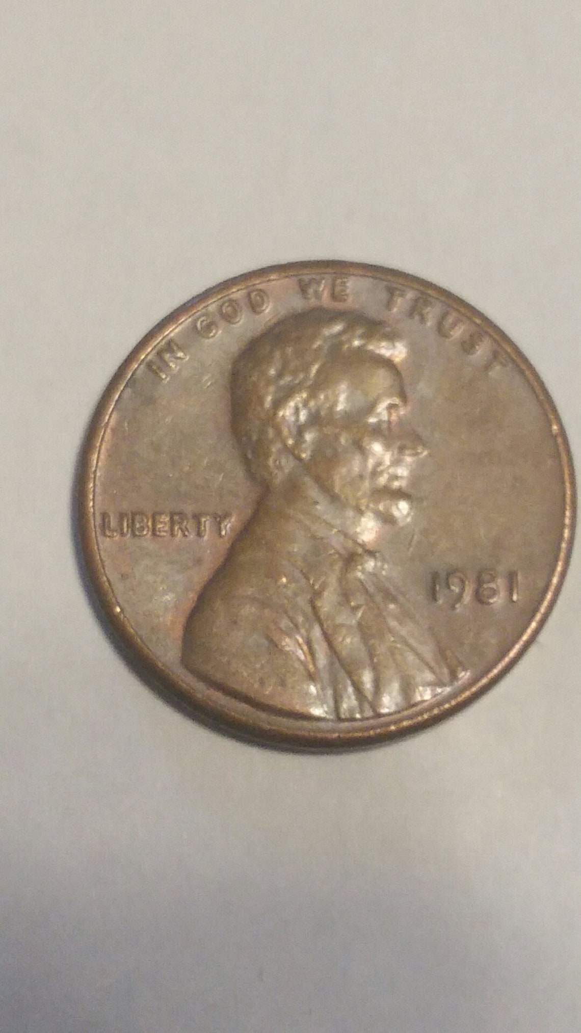 1981 no mint rare US Penny | Etsy