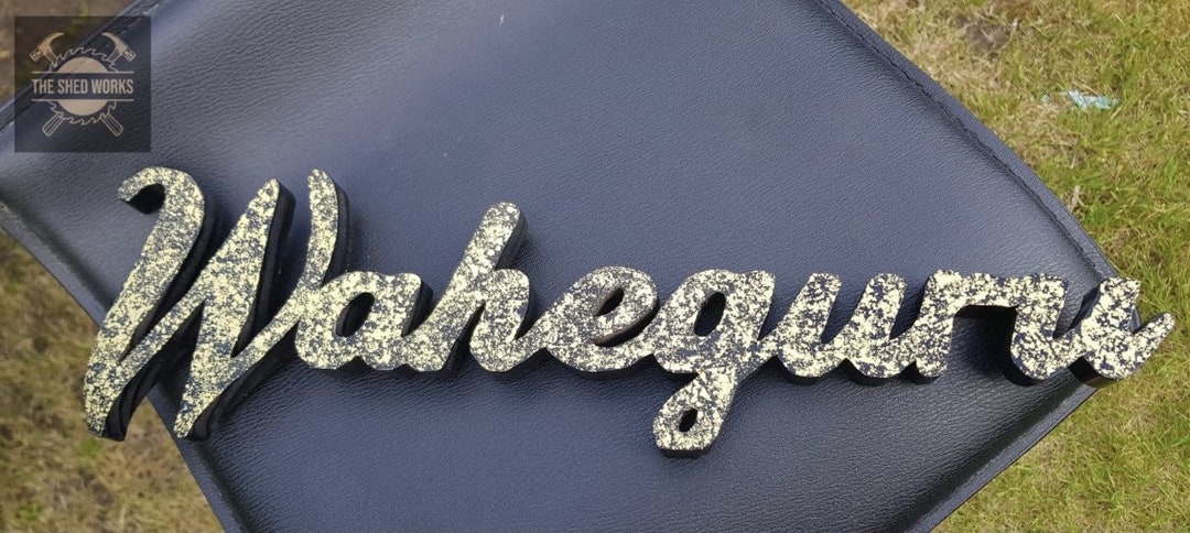 Waheguru Personalised Name Tag/ Name Plaque - Etsy