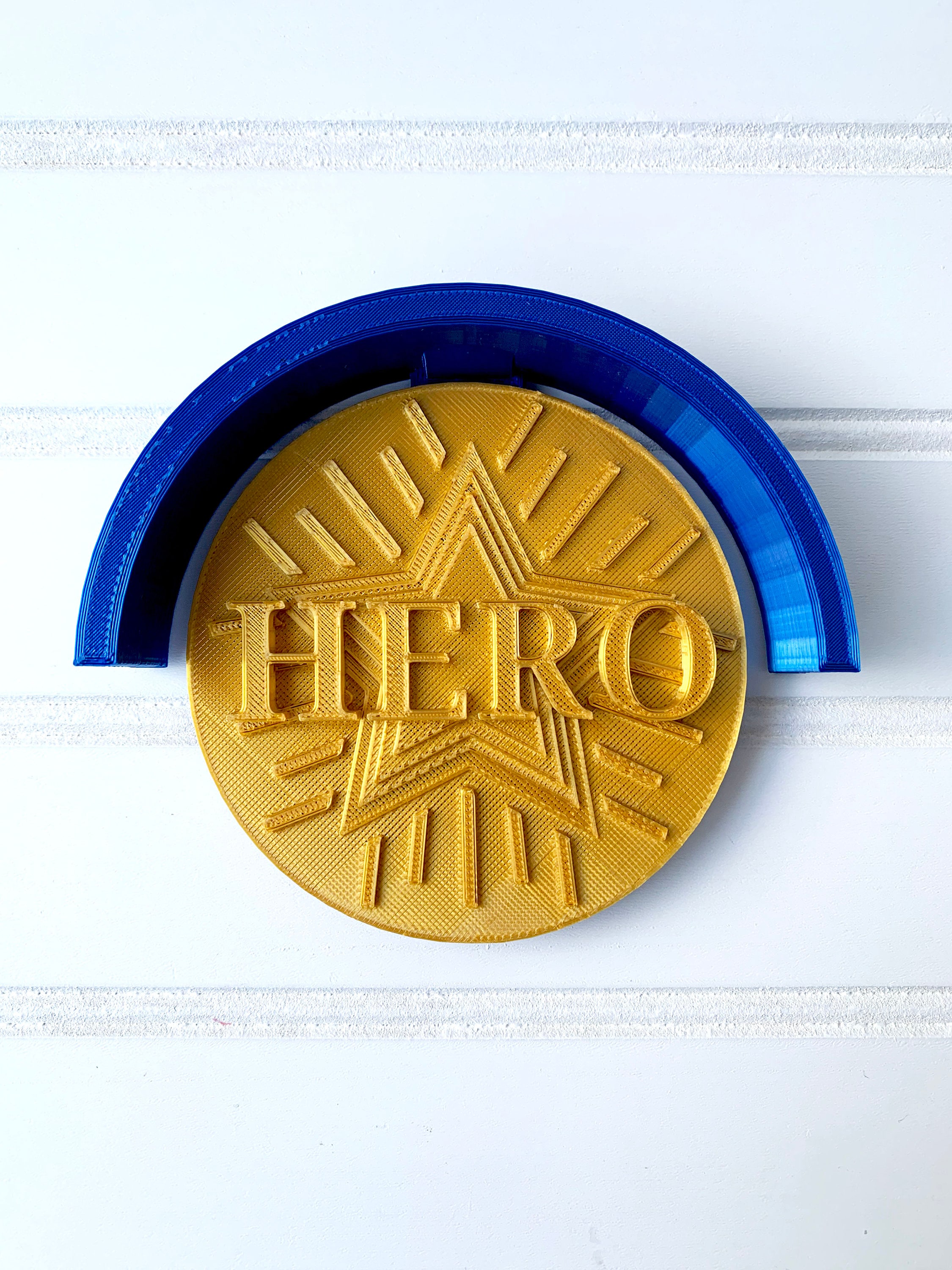 Wreck-It Ralph Hero Medal Disney Inspired 3D Printed Wall | Etsy