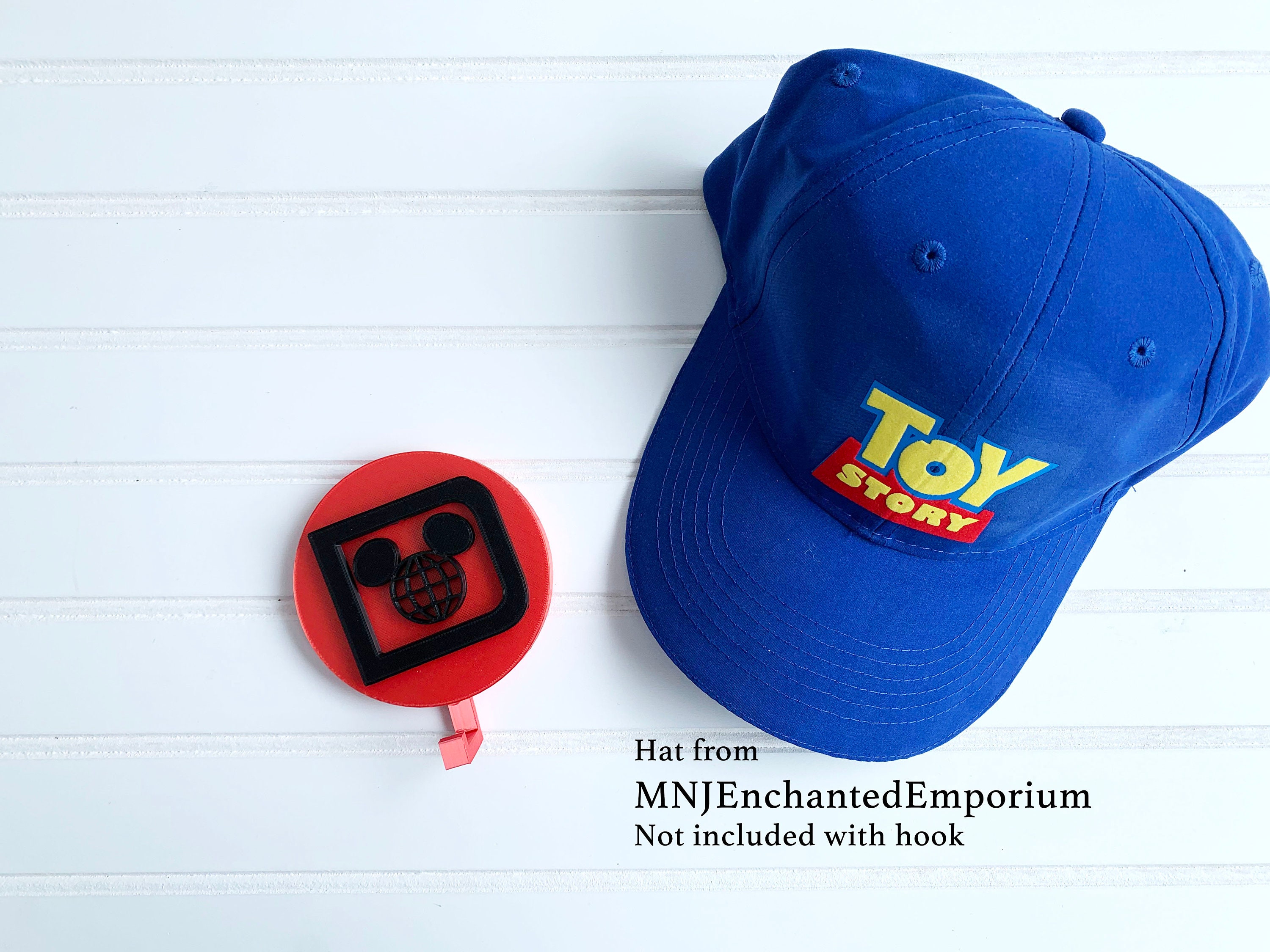 Disney World Inspired 3D Printed Wall Hat Display Holder - Etsy