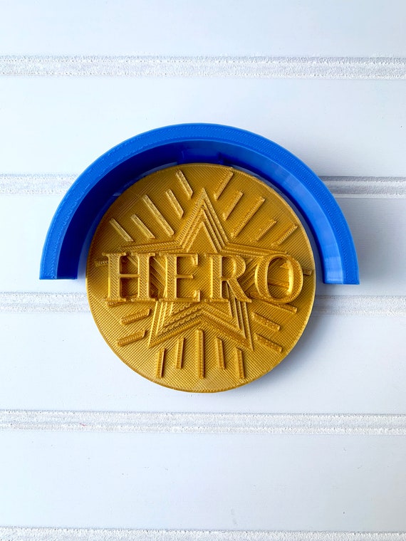 Wreck-it Ralph Hero Medal Disney Inspired 3D Printed Wall | Etsy