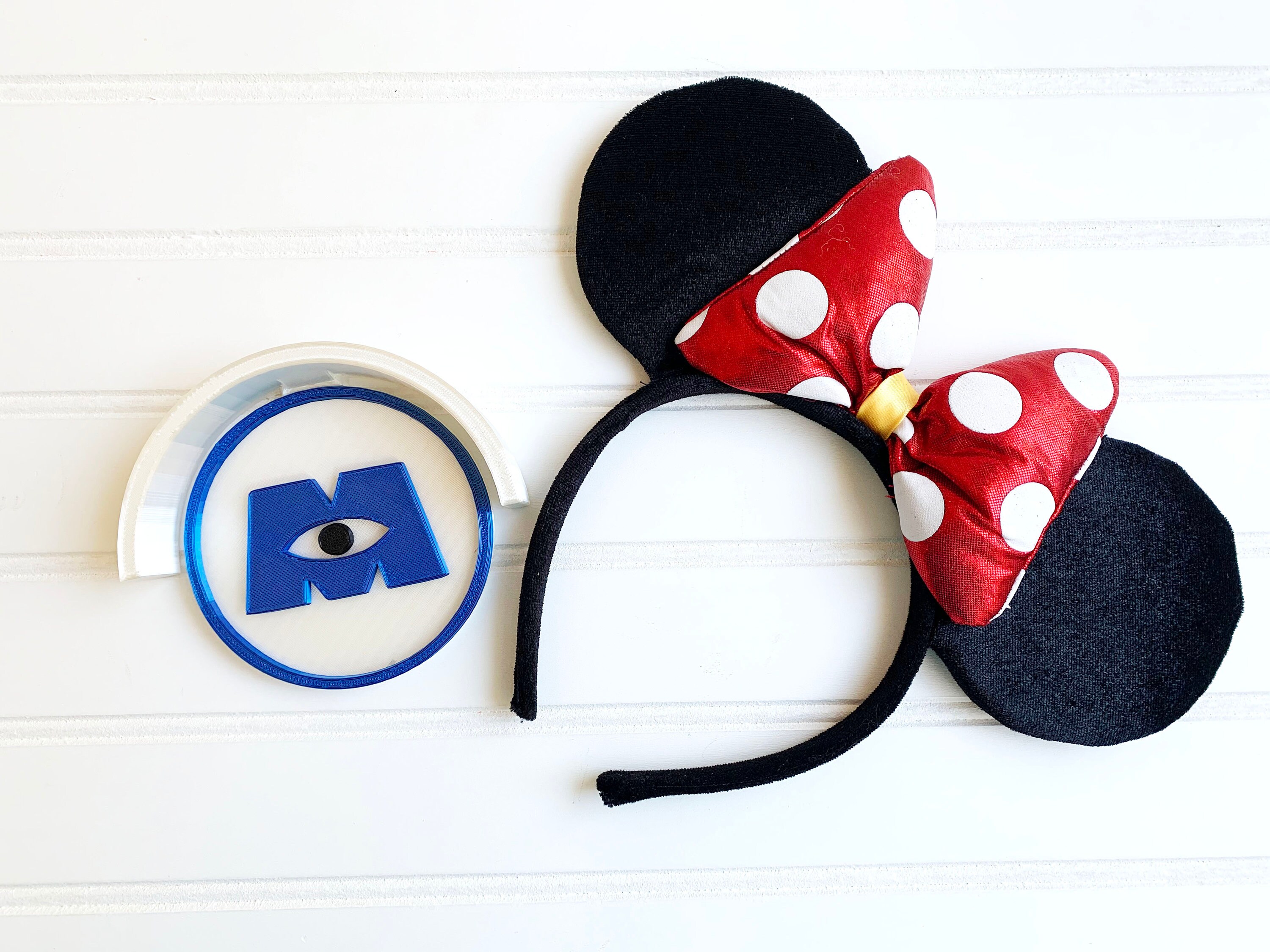 Monsters Inc Disney Inspired 3D Printed Mickey Minnie Mouse | Etsy
