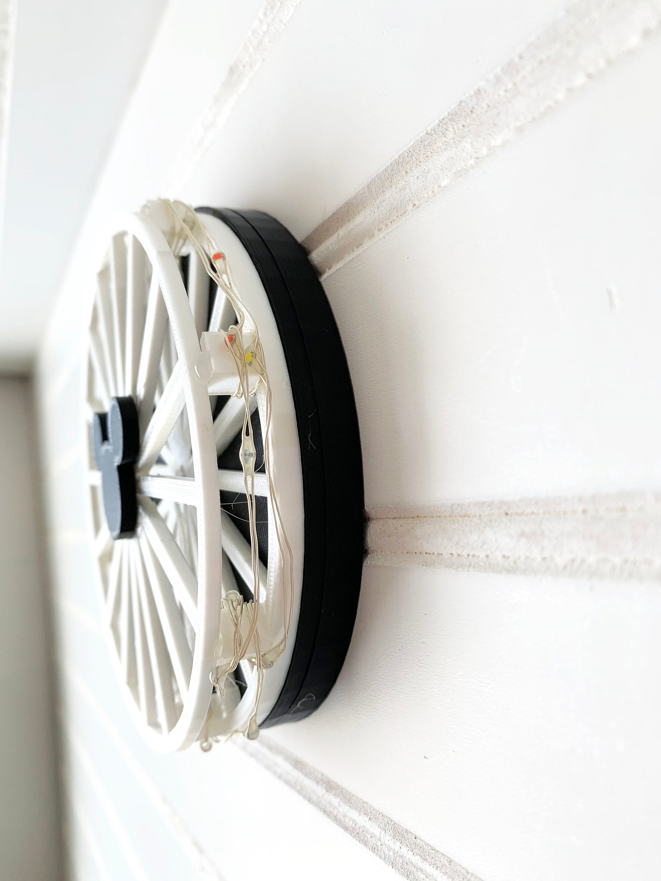 Light-up Ferris Wheel Disney Inspired 3D Printed Wall Mickey | Etsy