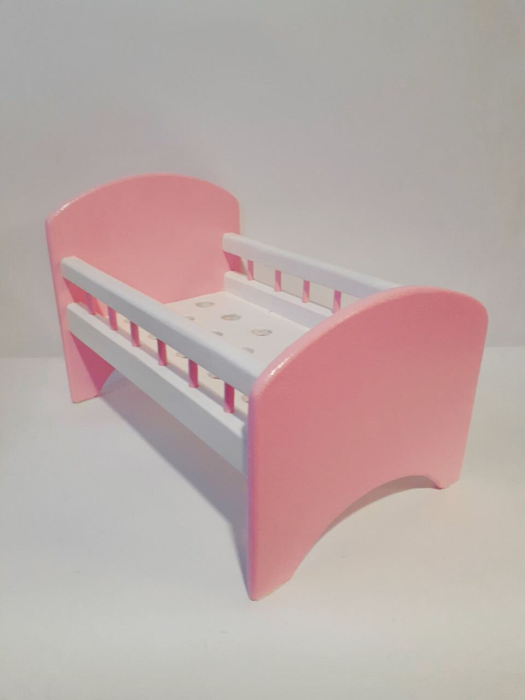 Doll Bed, Doll Furniture, Wooden Bed for Dolls, Furniture for Toys and ...