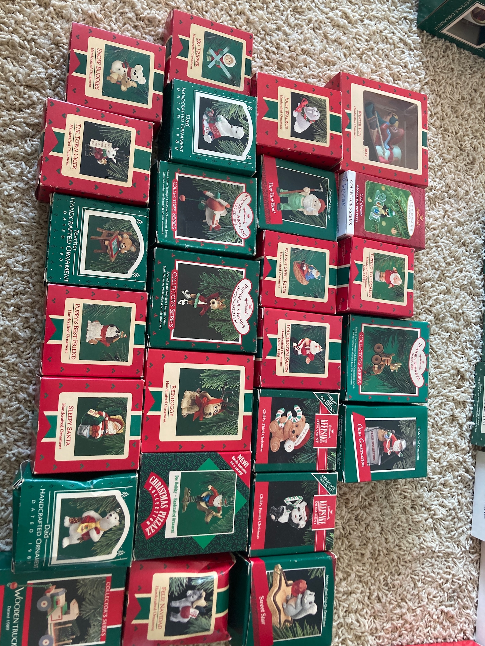 26 Vintage Hallmark Ornaments - Etsy