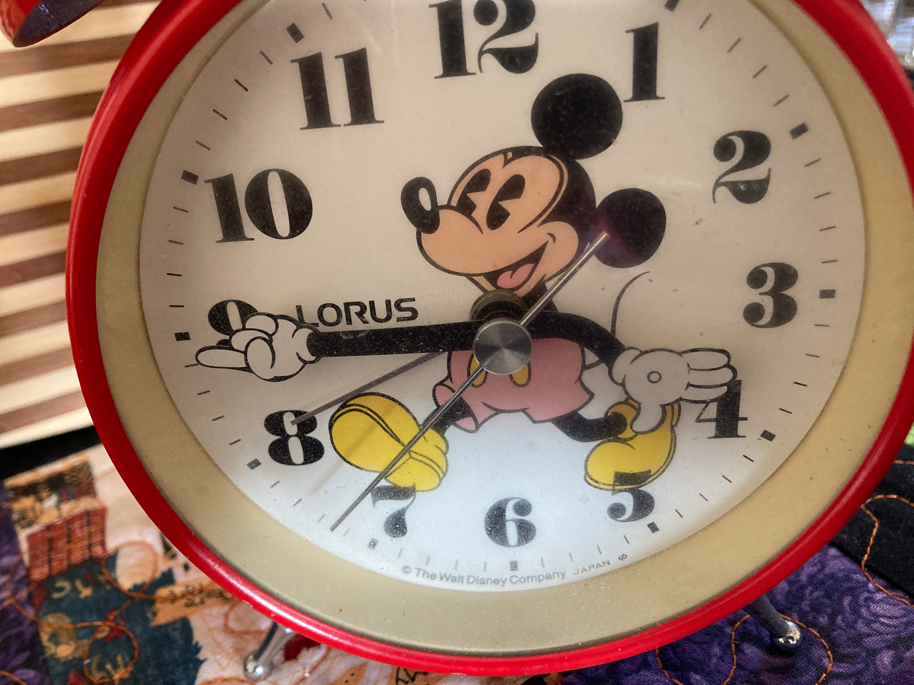 Vintage Mickey Mouse Alarm Clock - Etsy