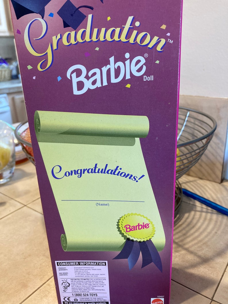 Special Edition Graduation Barbie 1997 - Etsy