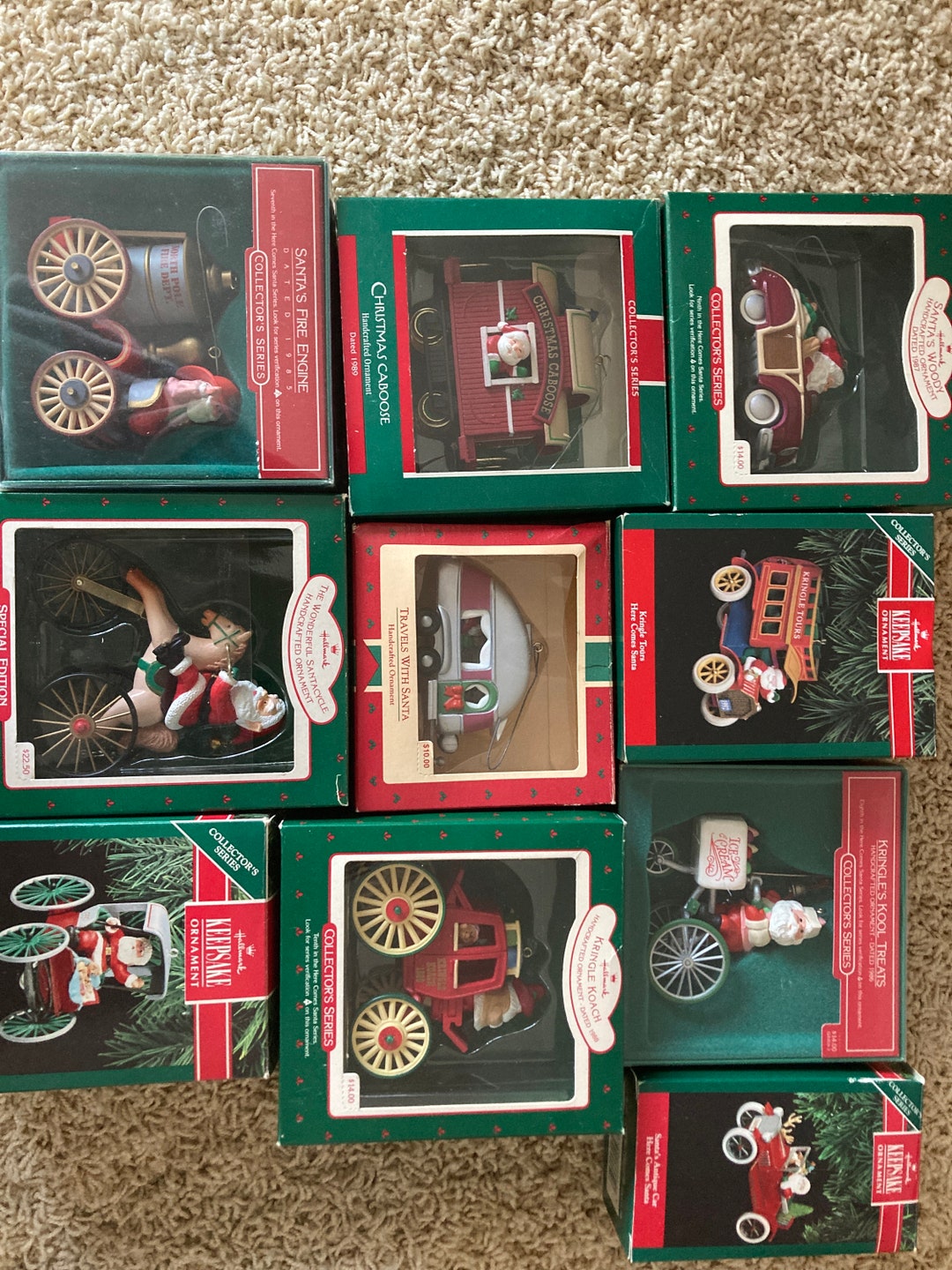 Hallmark Here Comes Santa Collection - Etsy