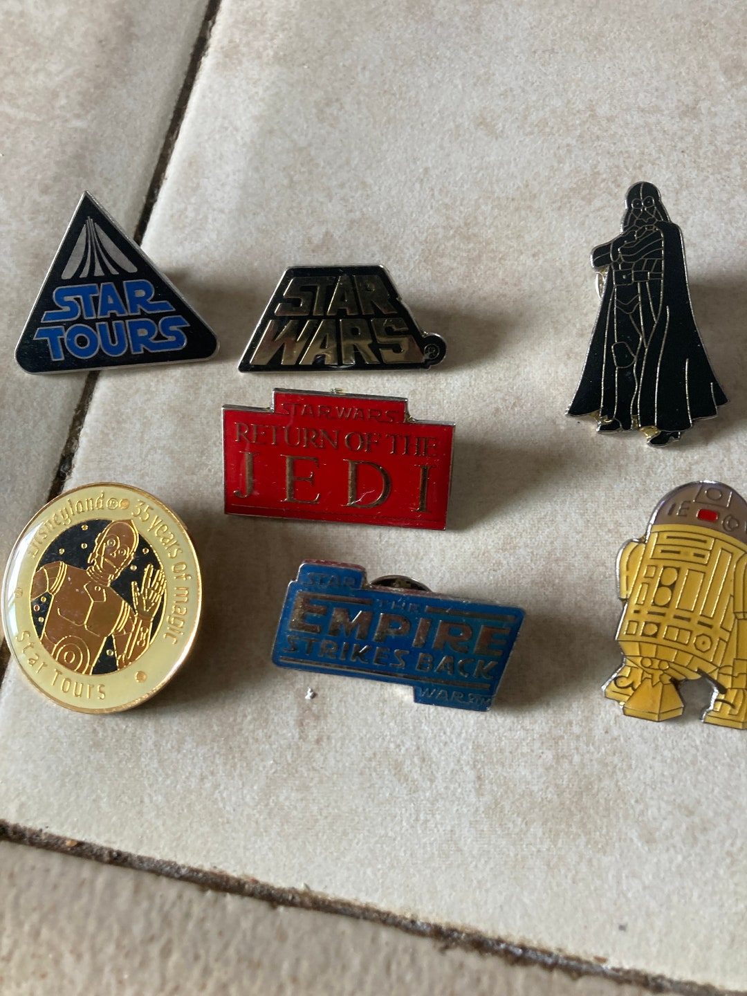 Vintage Star Wars Disney Pins - Etsy