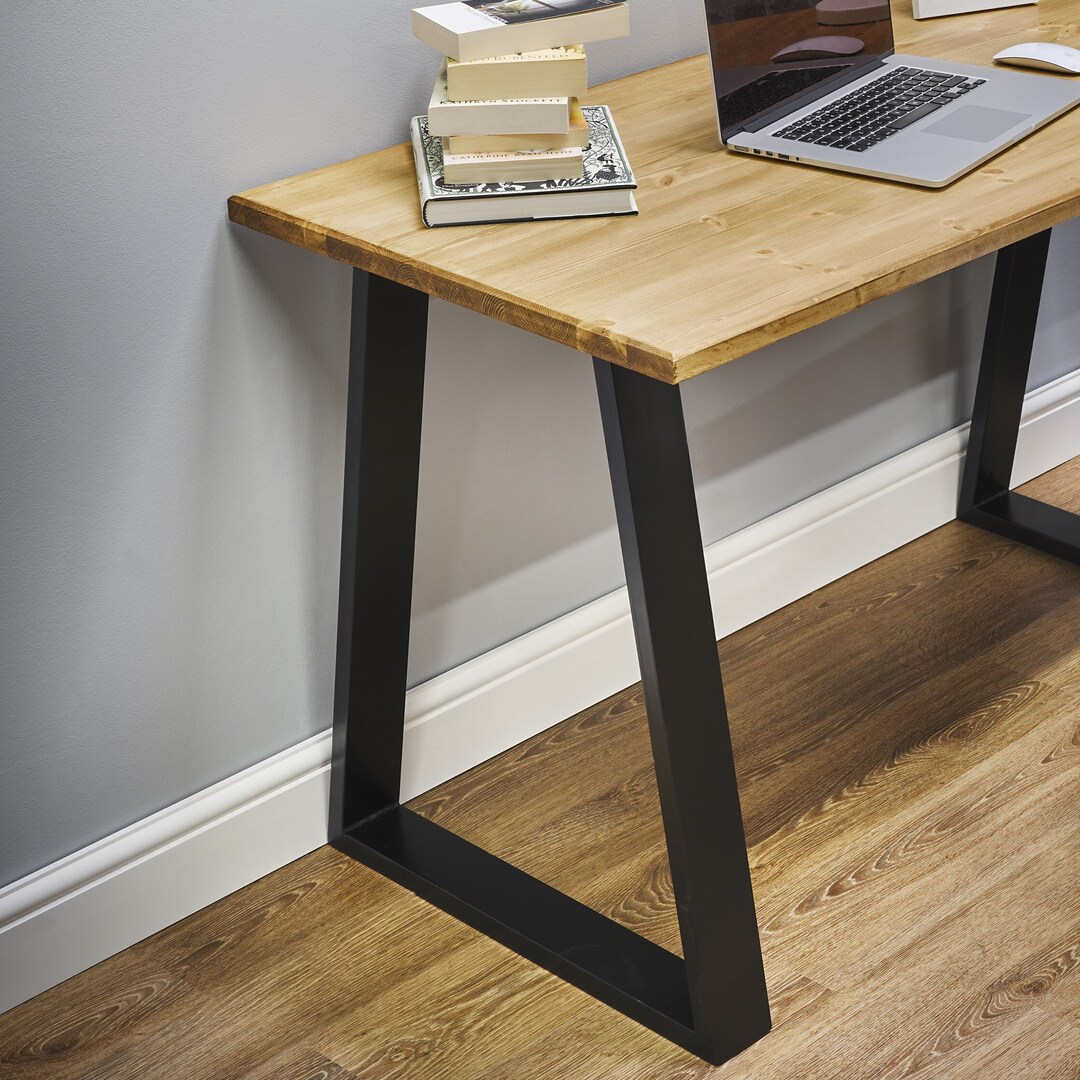 Trapezium Frame Legs Dining Table / Desk 71cm - Etsy