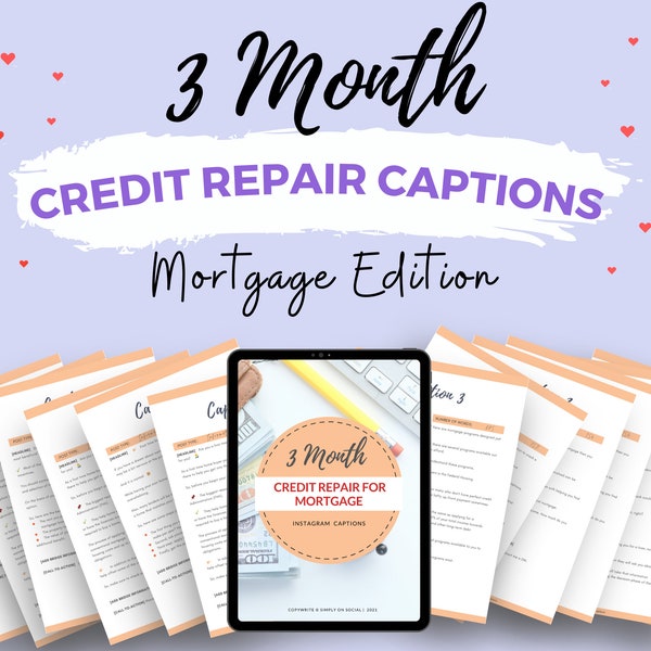 Credit Captions - Etsy