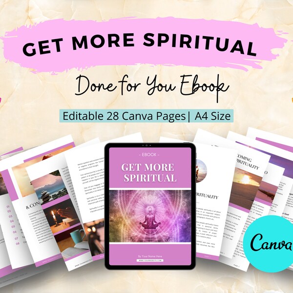 Spiritual Template - Etsy